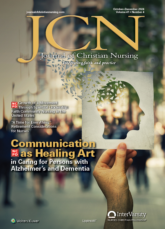 Journal of Christian Nursing | Nurses Christian Fellowship